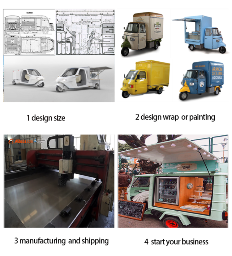 Food Carts Shop Mobile Snack Machines Food Trucks With Full Kitchen ...