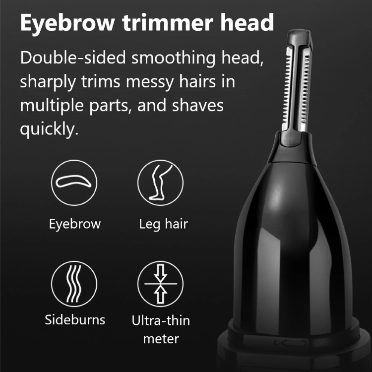 Buy Wholesale China 4in1 Rechargeable Nose Trimmer Beard Trimer For Men Micro Shaver Eyebrow