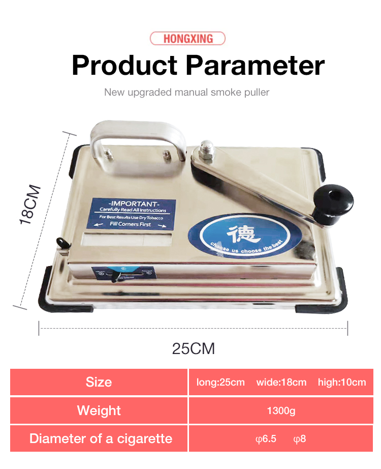 Buy Wholesale China Tapered Plastic Cigarette Device Machine 110mm ...