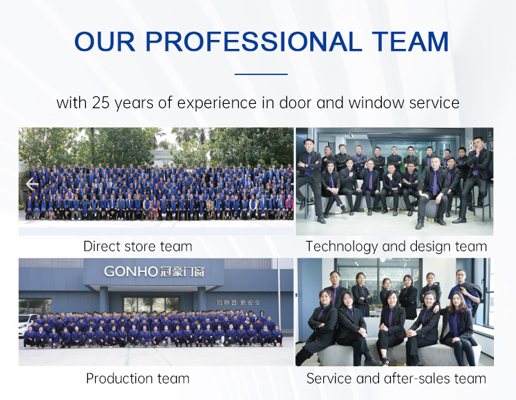 Gonho Prefabricated Windows And Doors Customized Swing-tilt Window ...