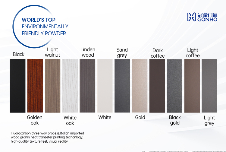 Gonho Prefabricated Windows And Doors Customized Swing-tilt Window ...