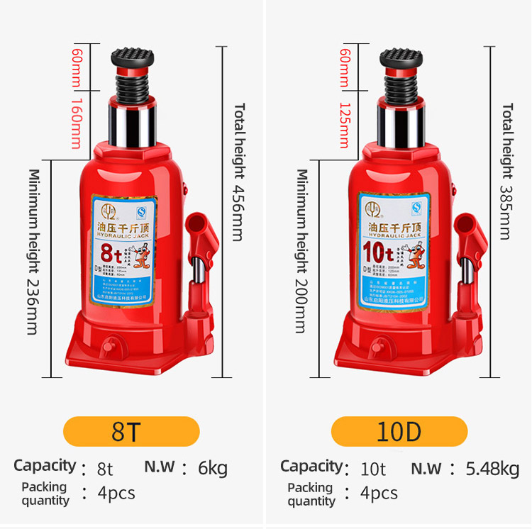 5ton High Lift Heavy Duty Bottle Car Hydraulic Gearbox Table Jack ...