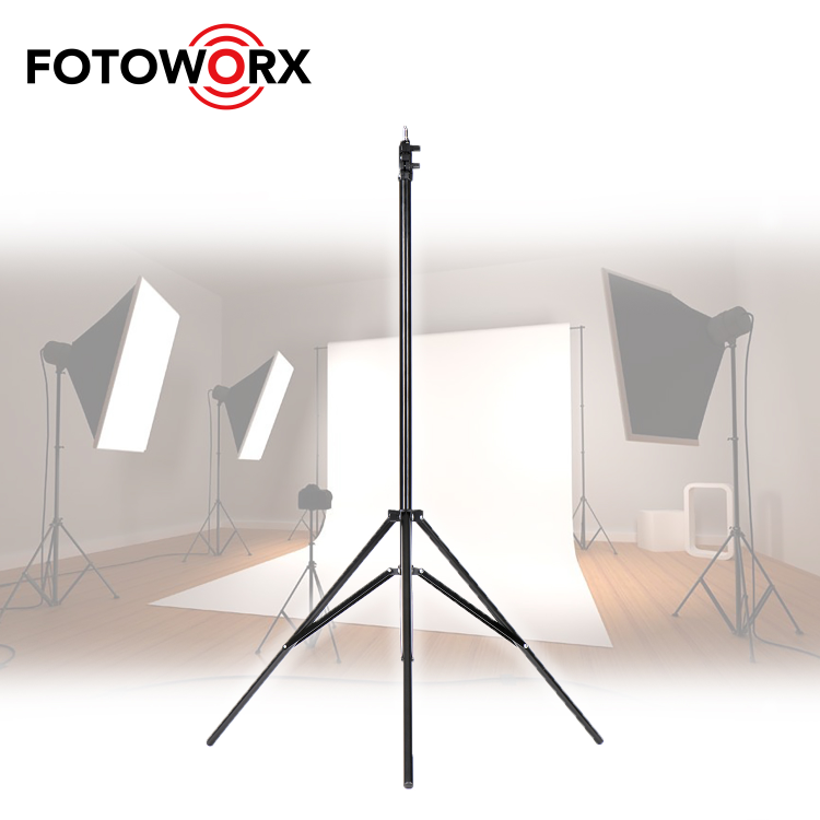 Fotoworx 260cm Light Stand Heavy Duty Tripod For Studio Light Strobe ...