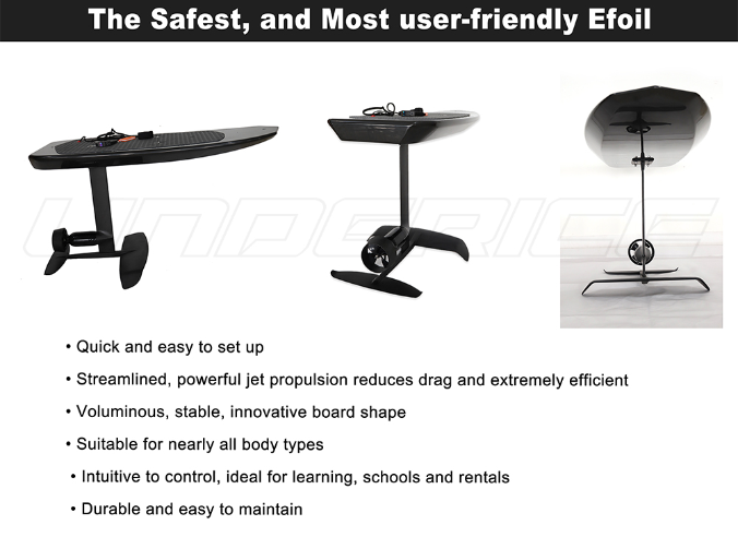 2023 New Carbon Fiber Surf Jet Board Green Electric Efoil Board ...