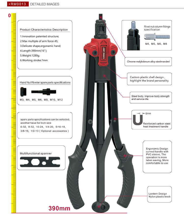 Buy Wholesale China Car Repair Hand Tools Rivet Nut Tool Professional Rivet Setter Kit For Car ...