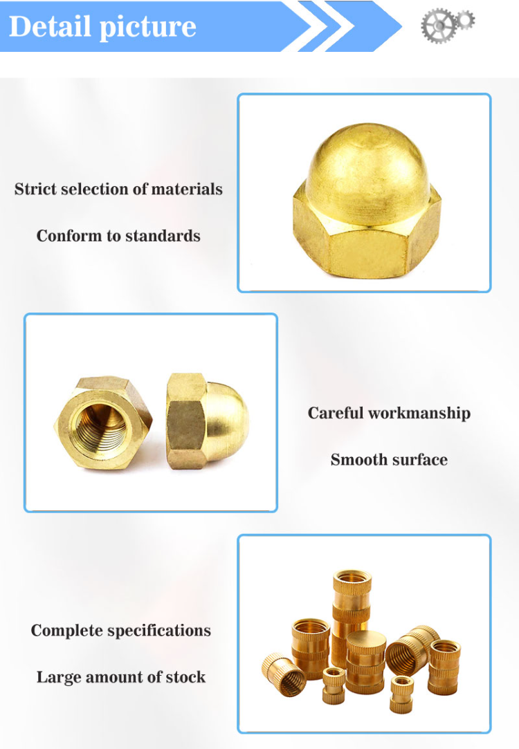 Buy China Wholesale Bolts & Nuts M2 Rivets Brass Screws & Nuts Brass ...