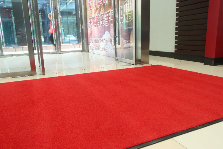 Custom Size Large Indoor Outdoor Commercial Rug Nylon Rubber Backed ...