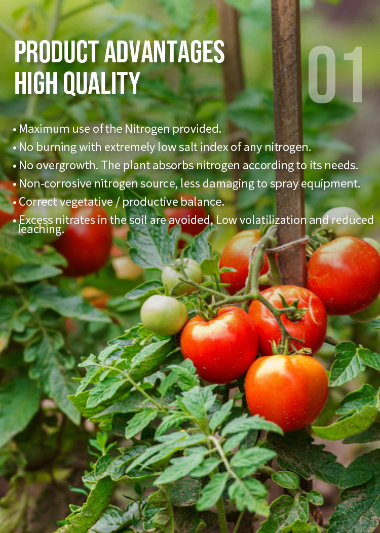 Lvyin High Nitrogen Foliage Fertilizer Mu28-0-0 With Micro-element For ...