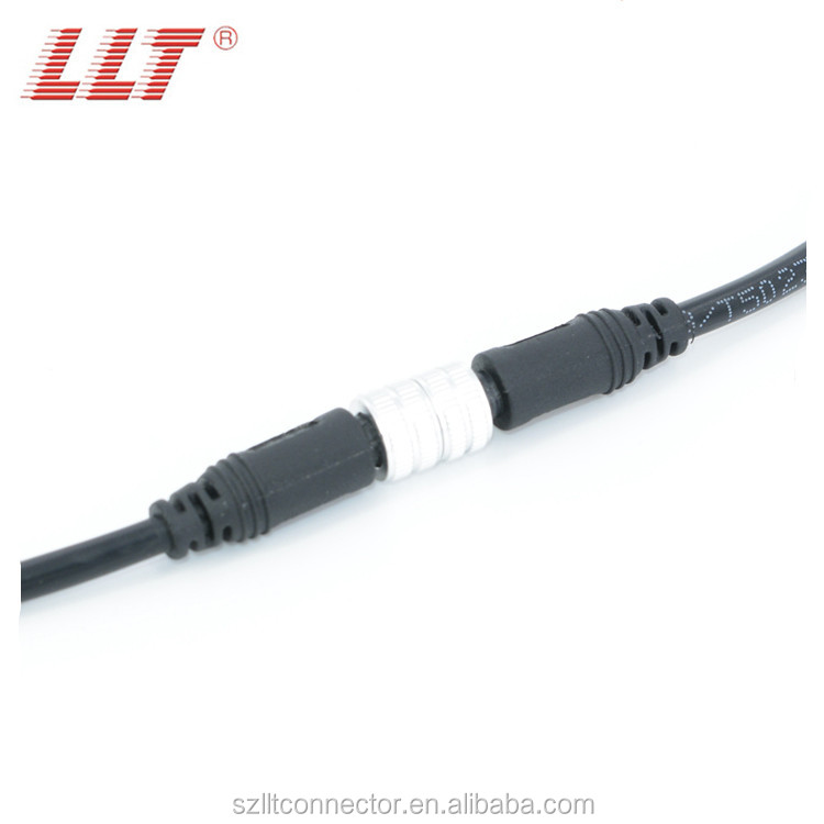 Llt Minimum Type M8 Male Female Ip67 Waterproof 2 3 4 5 Pins Battery ...