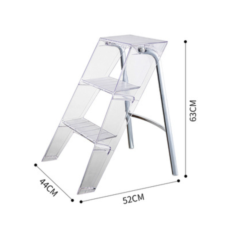 Buy Wholesale China 3 Step Folding Multi Purpose Step Ladder, Acrylic ...