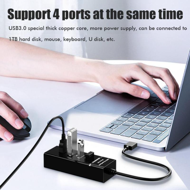Buy Wholesale China Manufacturer Supplies 4-port Usb3.0 Hub 4 Usb Hub ...
