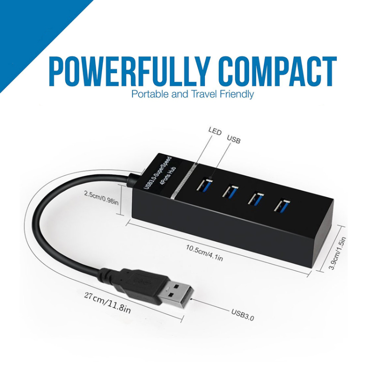 Buy Wholesale China Manufacturer Supplies 4-port Usb3.0 Hub 4 Usb Hub Extender 3.0 Usb Hub & 4 ...