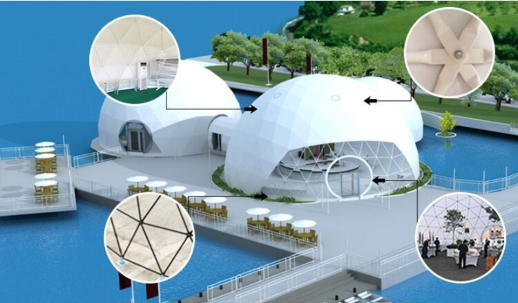 Buy China Wholesale Customized Outdoor Greenhouse Geodesic Dome House ...