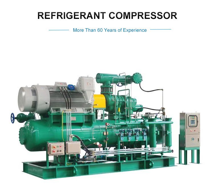 Buy Wholesale China 450kw R717 Industrial Open Type Screw Ammonia ...