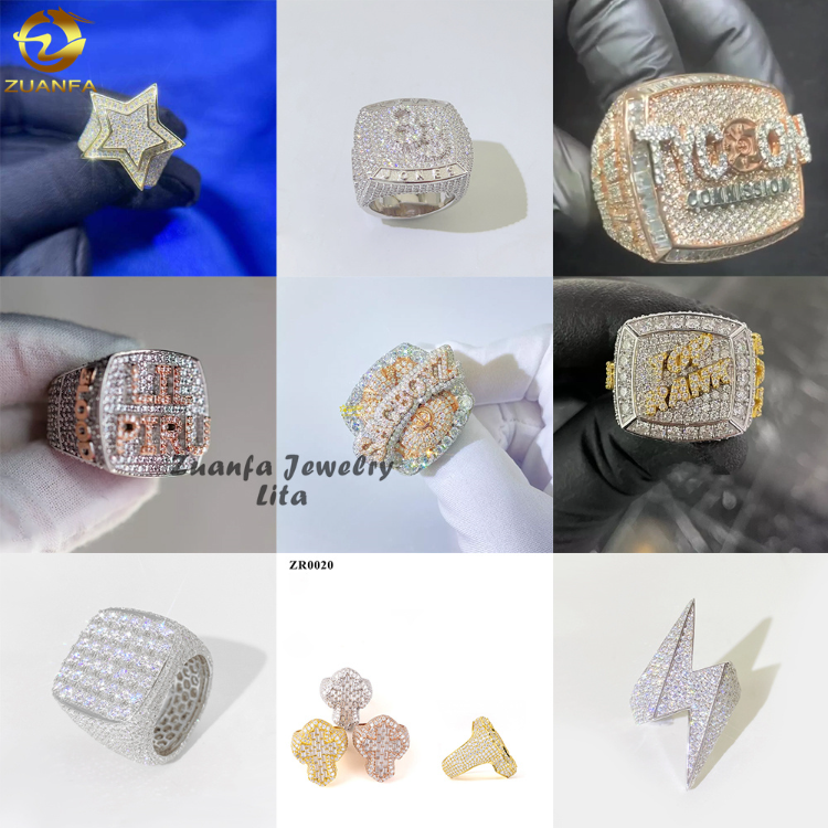 Buy Wholesale China 925 Sterling Silver Top Quality Iced Out Jewelry ...
