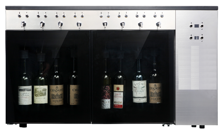 Hot Sale Commerical Electric Wine Machine 8 Bottles Wine Dispenser ...