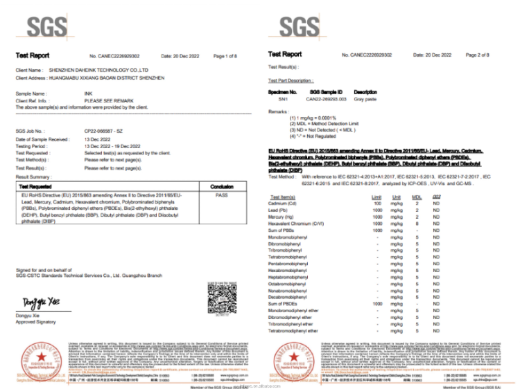 High Quality Semiconductor Mark Detection Ink Silicon Wafer Dot ...