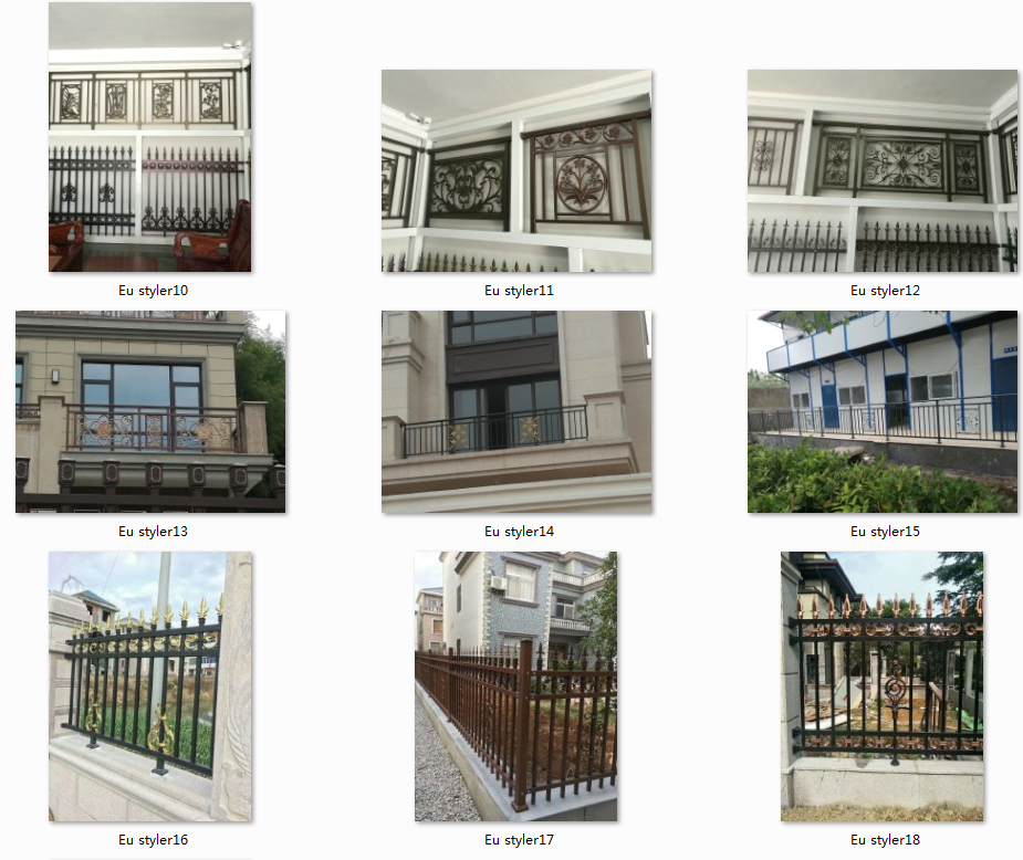 Customized China Style Veranda Handrail Balustrade Window And Doors ...