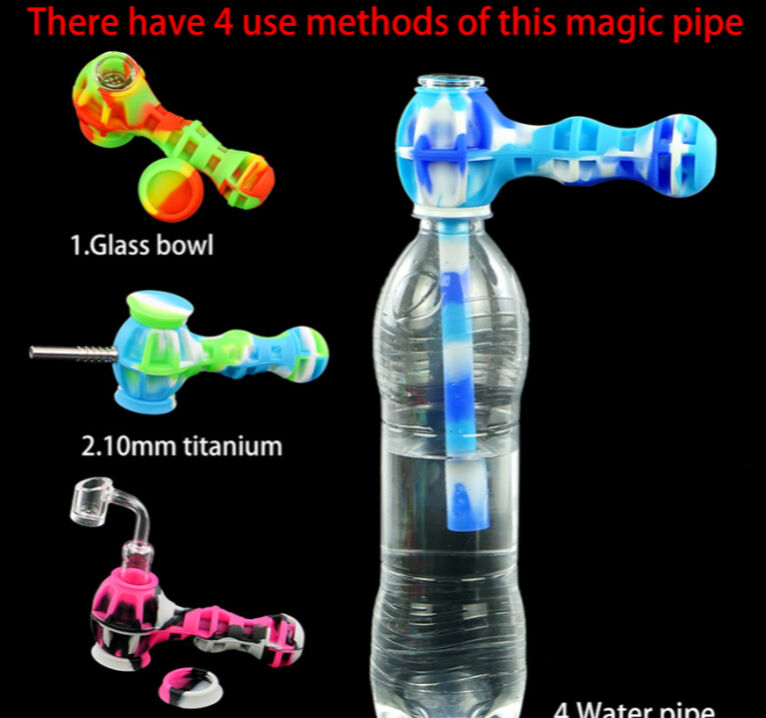 Buy Wholesale China Muntifunction Magic Pipe Silicone Pipe Smoking Pipe ...