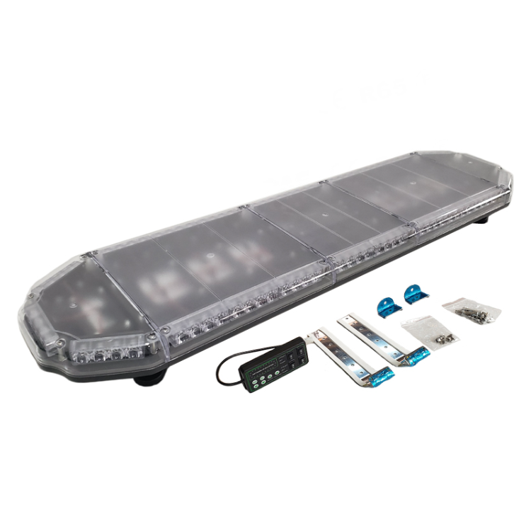 Dual Color Clear Lens Emergency Roof Warning Beacons Led Strobe ...