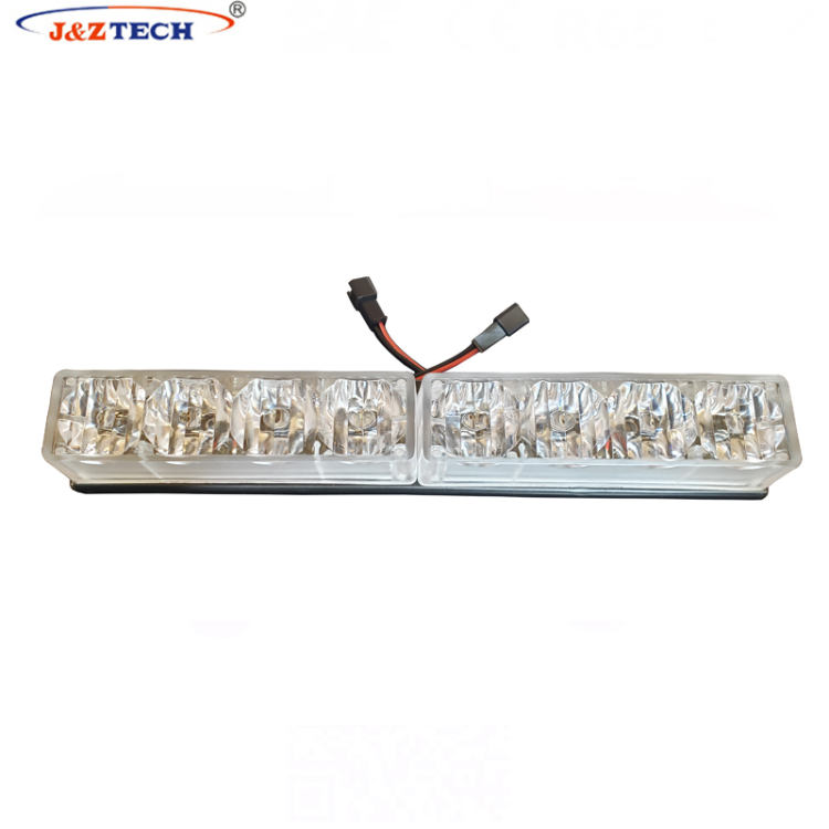 Dual Color Clear Lens Emergency Roof Warning Beacons Led Strobe ...