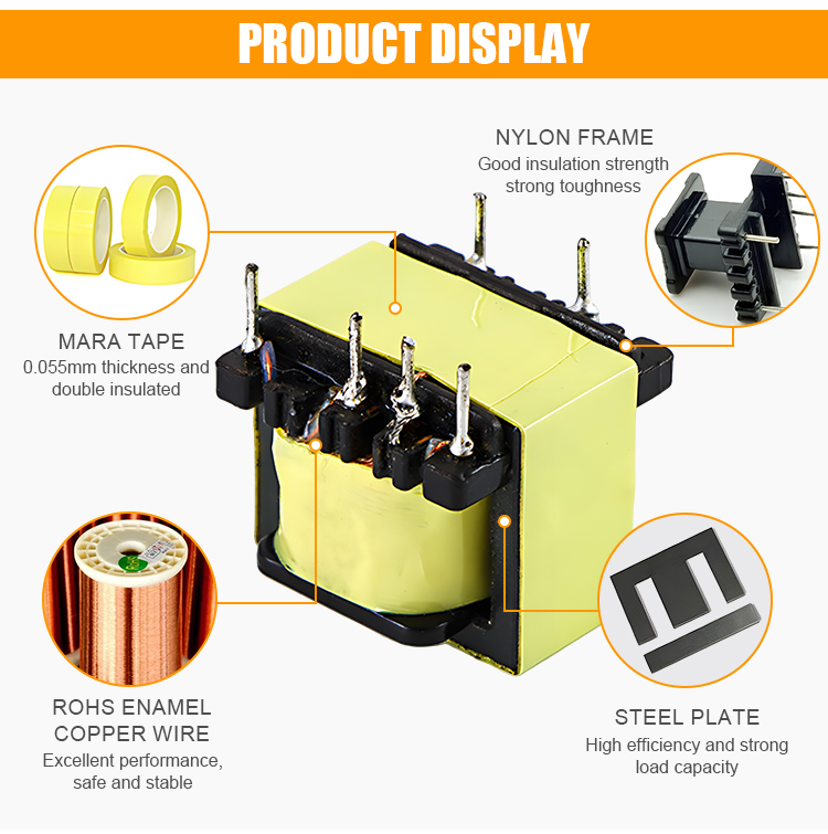 Buy Wholesale China Ee10 Ee56 Ei14 Ei96 High Frequency Transformer Toroidal Current Transformers ...