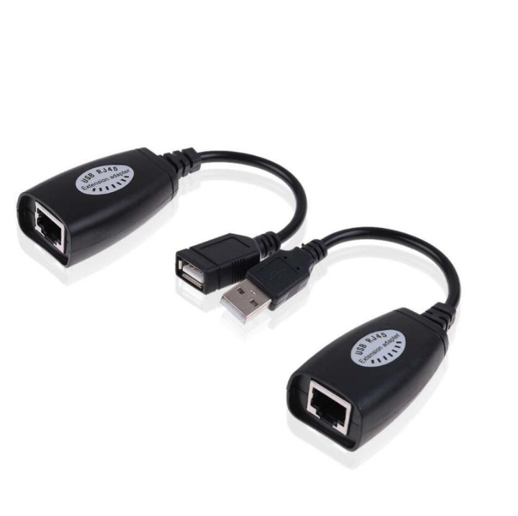 Usb To Rj45 Extension Cable Adapter 50m 150ft Cat5 5e Cat6 Usb 2.0 To ...