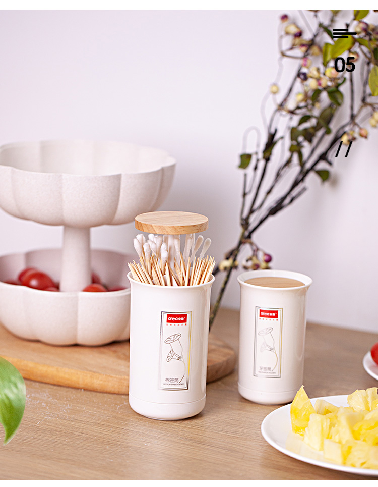D820 D821creative House Household Portable Small White Toothpick Box ...