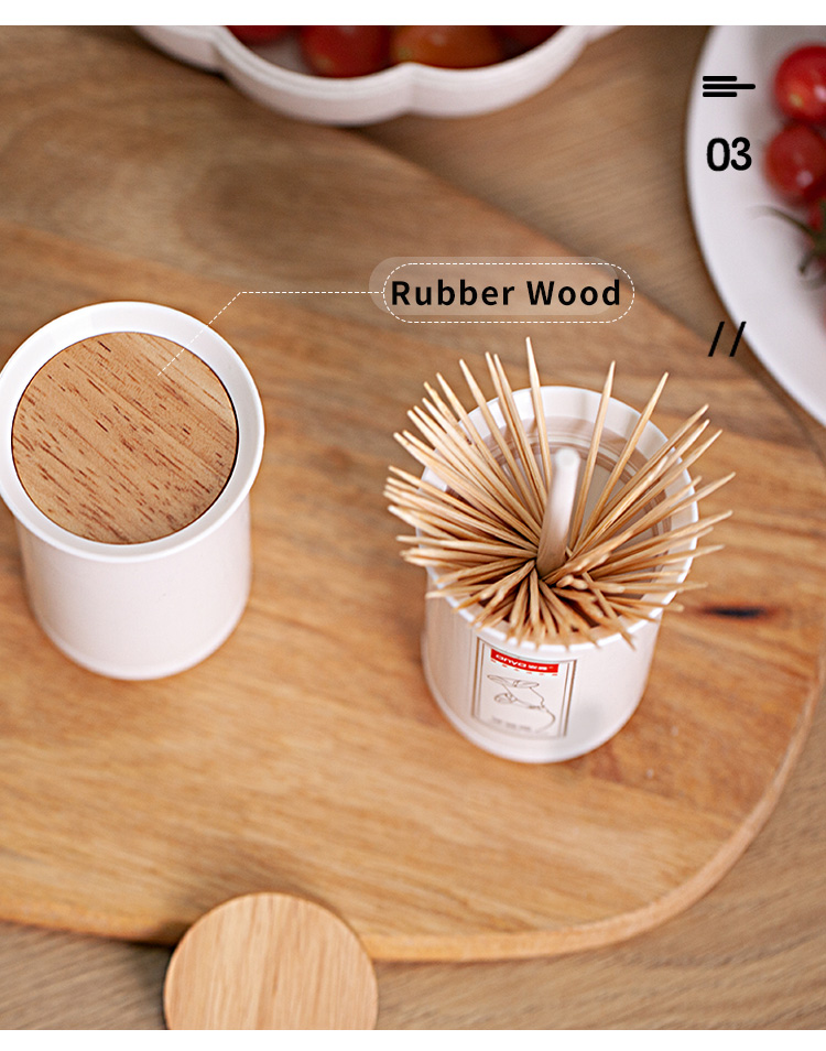 D820 D821creative House Household Portable Small White Toothpick Box ...