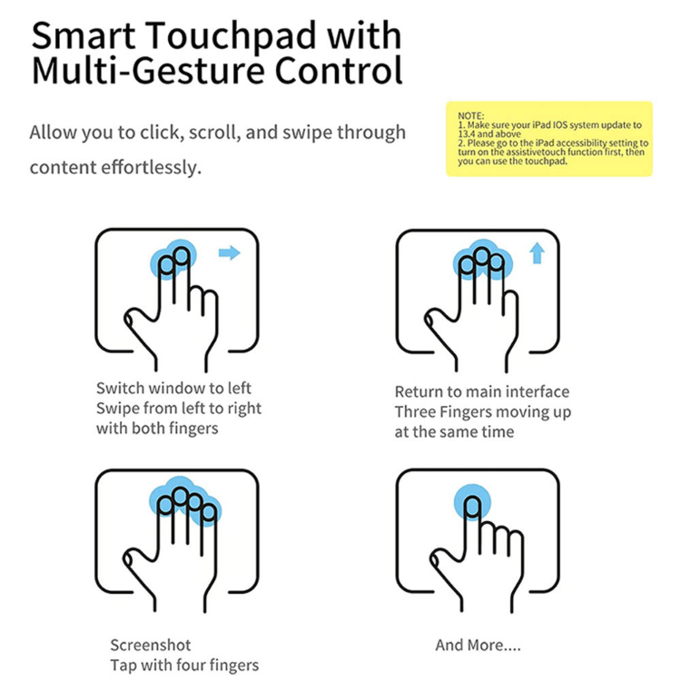 Buy Wholesale China 11 Inch Tablet Wireless Pu Leather Smart Keyboard ...