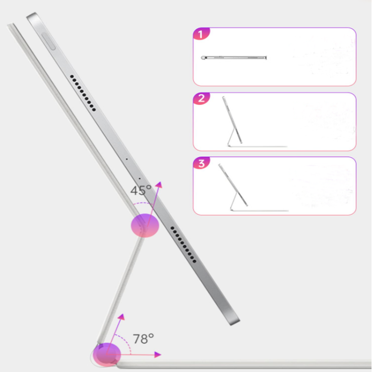 Buy Wholesale China 11 Inch Tablet Wireless Pu Leather Smart Keyboard ...