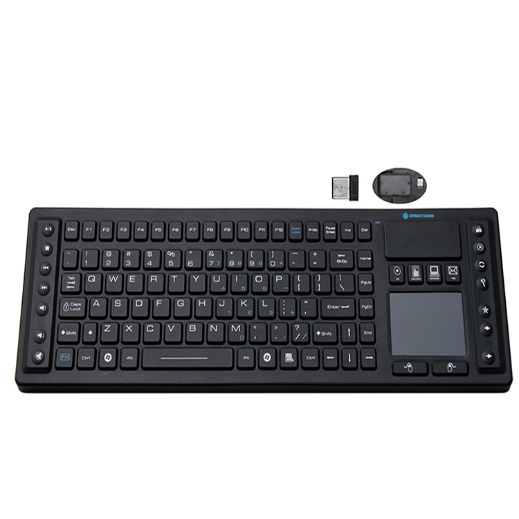 Keyboard Touchpad Rubber Mini Waterproof Washable Disinfectable ...