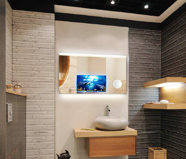 Buy China Wholesale Light 50% Reflective Mirror Monitor Glass Cover In ...