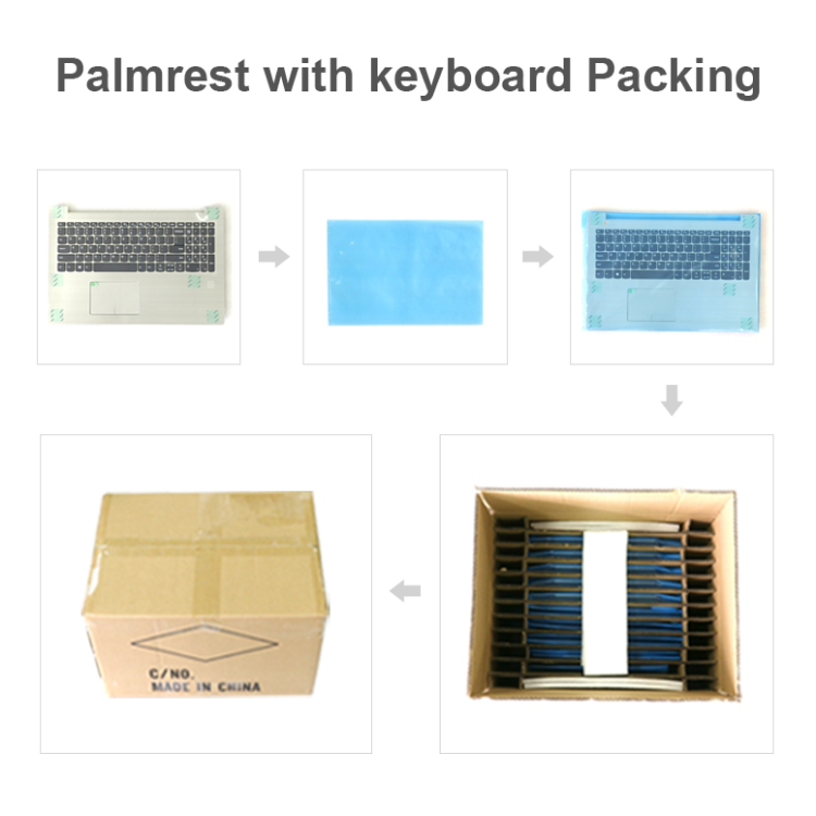 Buy Wholesale China Laptop Upper Case Cover C Shell & Keyboard For Hp ...