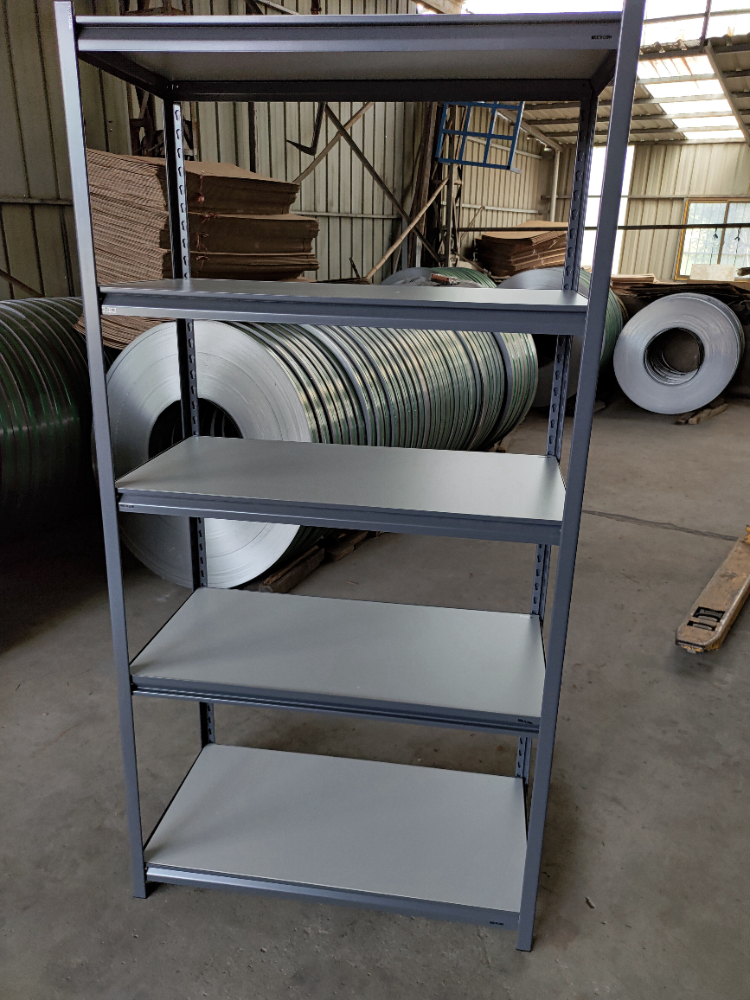 Stacking Medium Size Industrial Slotted Angle Steel Warehouse Storage ...