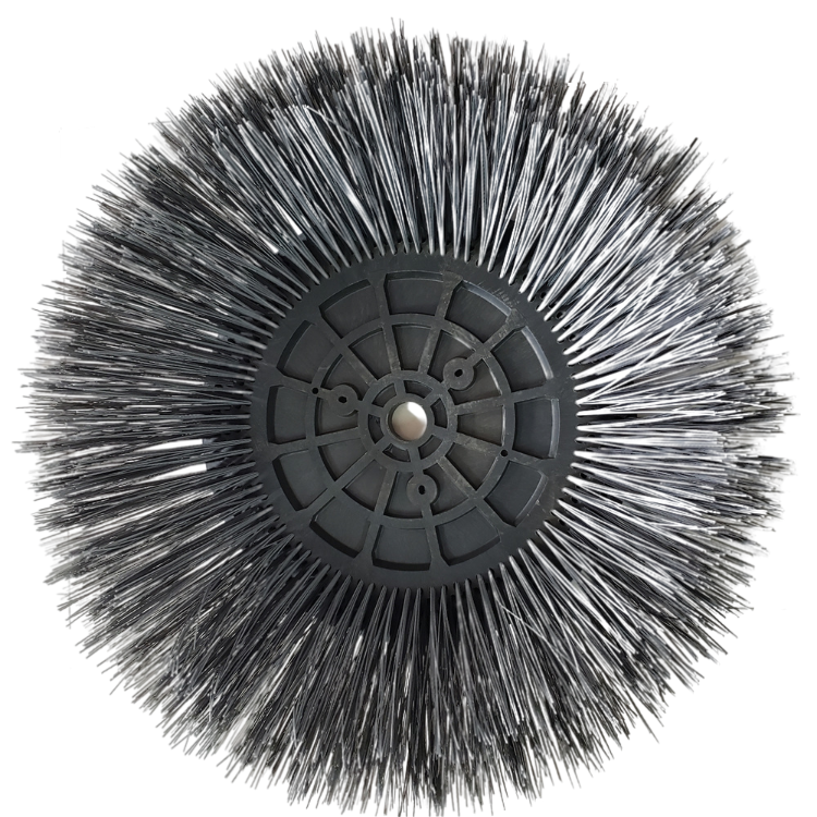Poly / Wire Mix Side Brush Replacement Street Cleaning Sweeper Brush ...