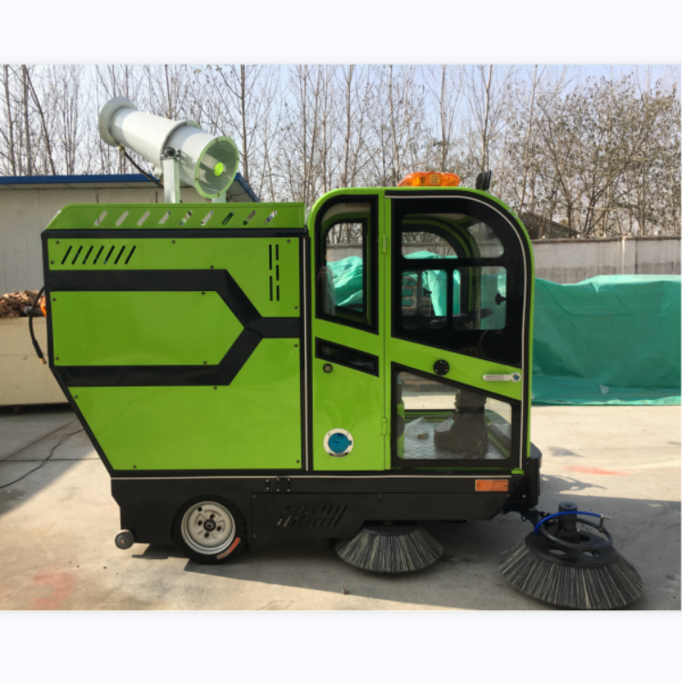 Garbage Garbage Sweeper Truck 4 Wheel Steering Cleaning Machine Closed ...