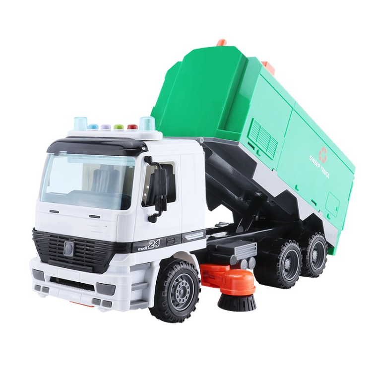 Garbage Garbage Sweeper Truck 4 Wheel Steering Cleaning Machine Closed ...