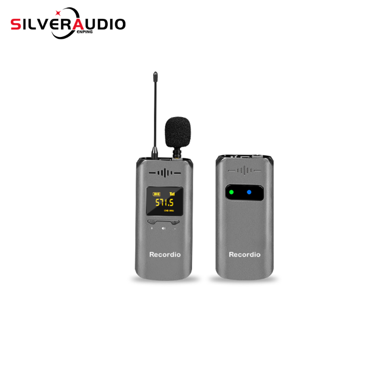 Gaw-813 Video Interview Microphone Lavalier Wireless Microphone Mobile ...
