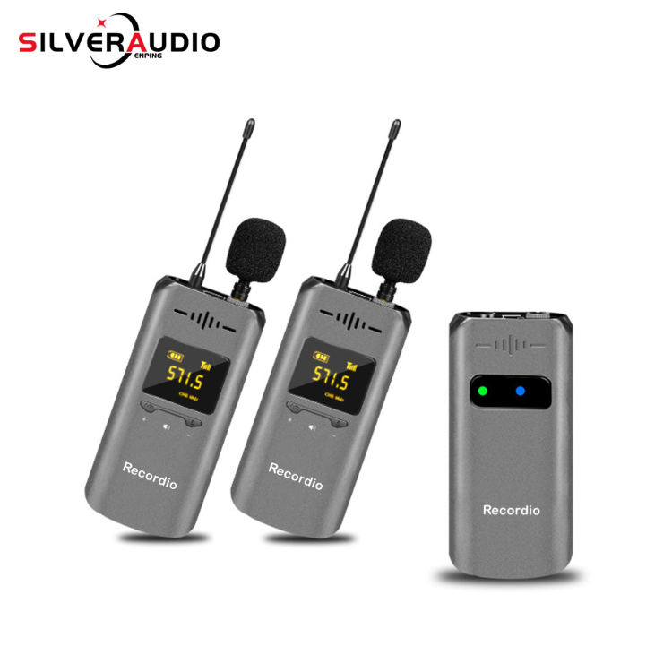 Gaw-813 Video Interview Microphone Lavalier Wireless Microphone Mobile ...