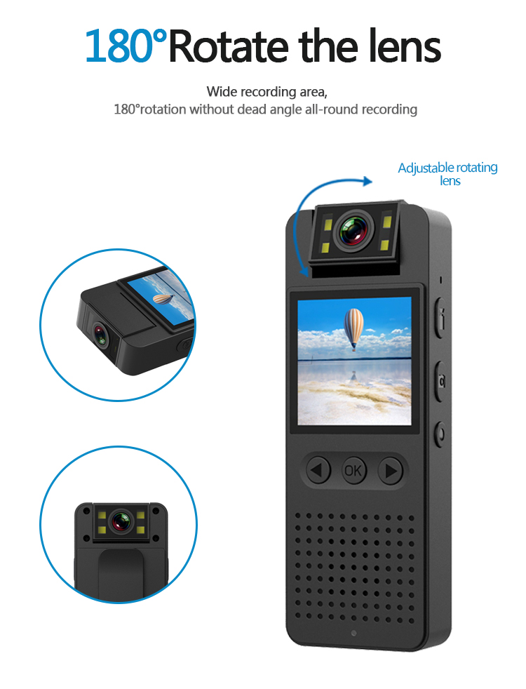 Buy Wholesale China Cs06 Hd Mini Digital Camera 1080p Hd Body Rotate ...