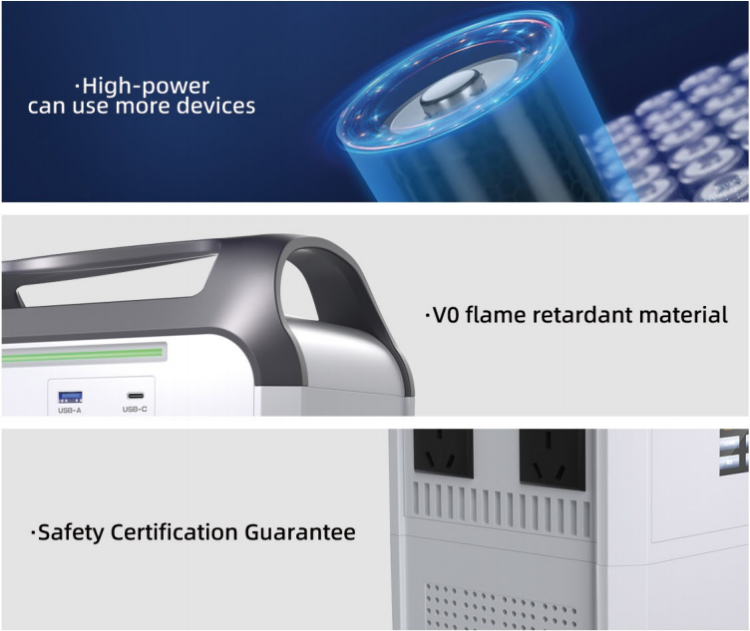 Buy Wholesale China Outdoor Solar Portable Power Station Uk Plug Smart ...