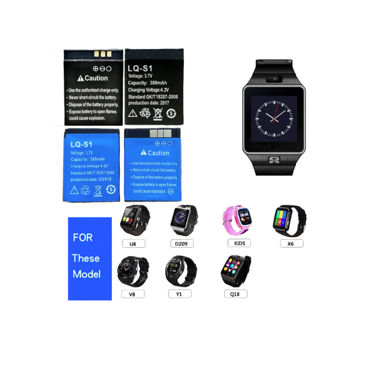 Buy Wholesale China Smart Watch Rechargeable Li-ion Polymer Battery For ...