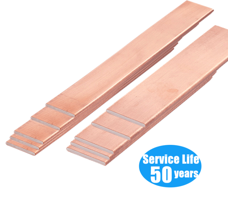 Buy Wholesale China Copper Plated Steel Flat Bar Of Earthing & Flat Bar ...