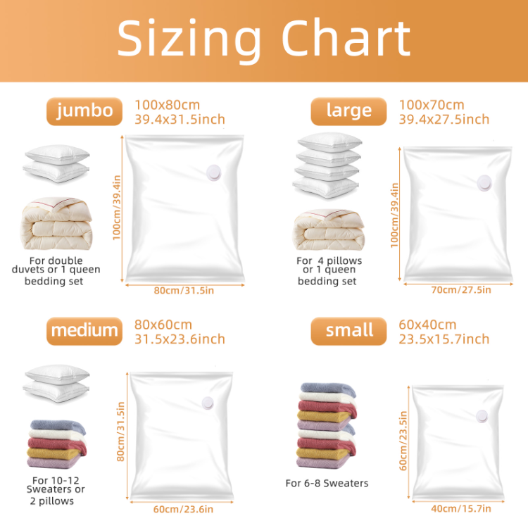 Buy Wholesale China Vacuum Compressed Space Saver Seal Storage Bag ...