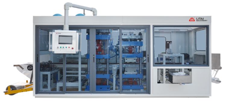 Fully Automatic Rigid Thermoforming Manual Dates Packing Box Vacuum ...