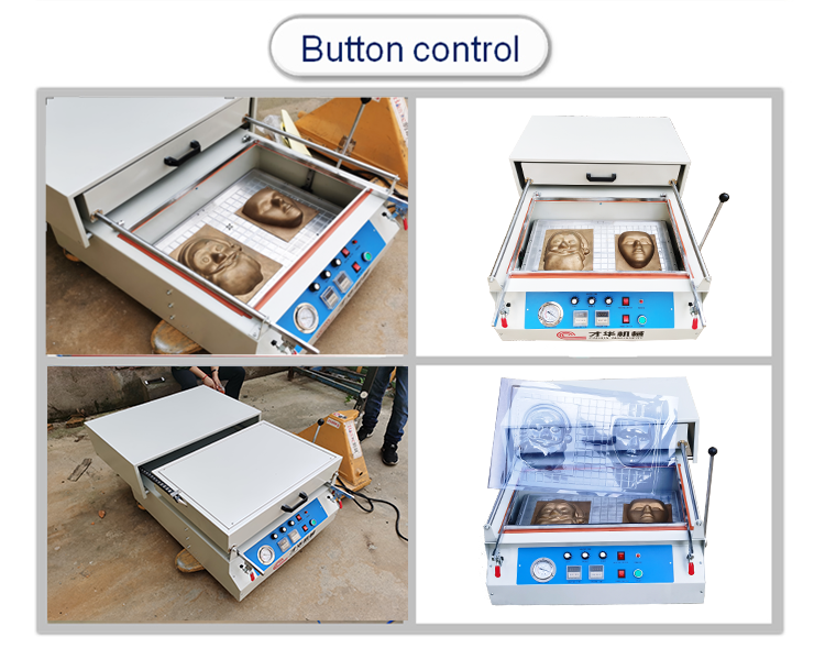 Mini Desktop Small Vacuum Forming Machine For Pvc Thermoforming Vacuum ...