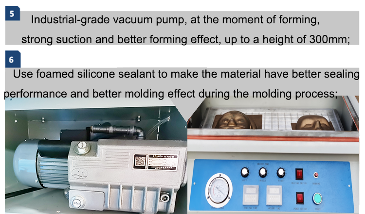 Mini Desktop Small Vacuum Forming Machine For Pvc Thermoforming Vacuum Formers Forming Vacuum ...