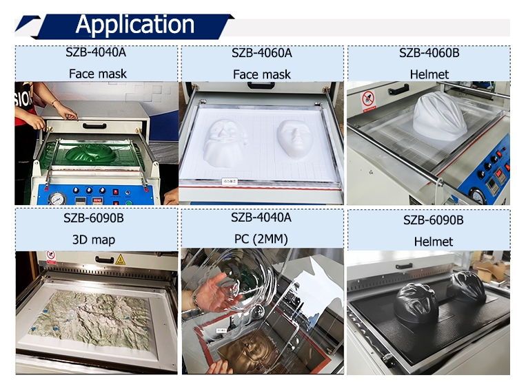 Mini Desktop Small Vacuum Forming Machine For Pvc Thermoforming Vacuum ...
