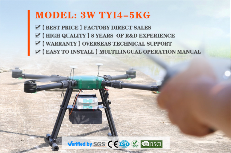 Buy Wholesale China Payload Drone With 10kg Load Capacity With Camera ...
